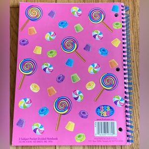 Lisa Frank | Office | Lisa Frank Vintage 3 Subject Pocket Divided ...